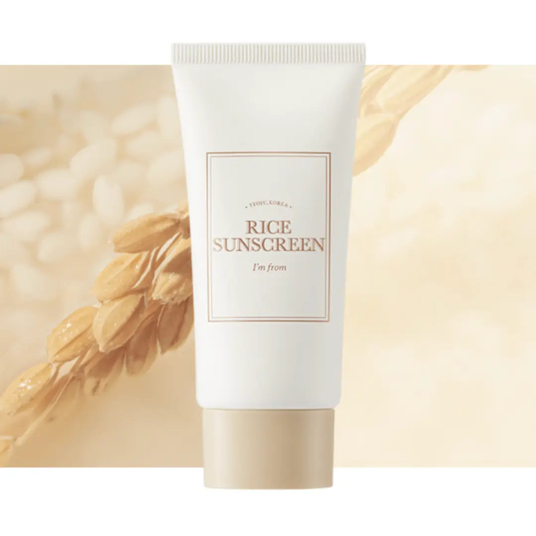 Rice Sunscreen SPF50 PA++++ by I'm From - natural korean Skincare ...